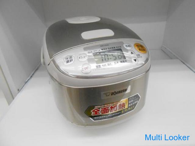 Zojirushi microcomputer rice cooker 3 cooked 0.54L NS-LE05-XA stainless steel extremely cooked ...