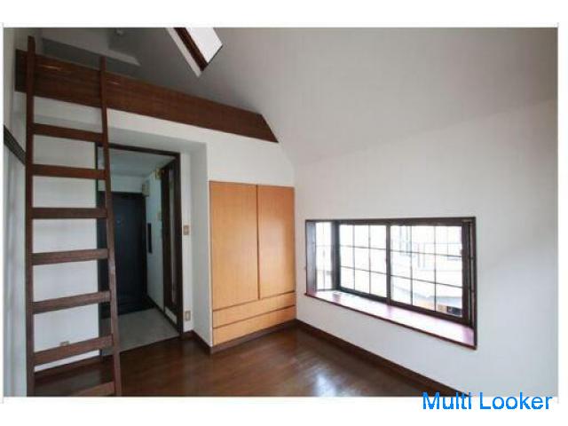Odakyu ・ Keio Line 2 lines available ・ Inada Tsutsumi 1K ☆ With loft ...