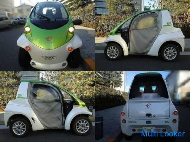 Ultra-compact EV (100v charging) TOYOTA COMS "P-COM" moped mini car ...