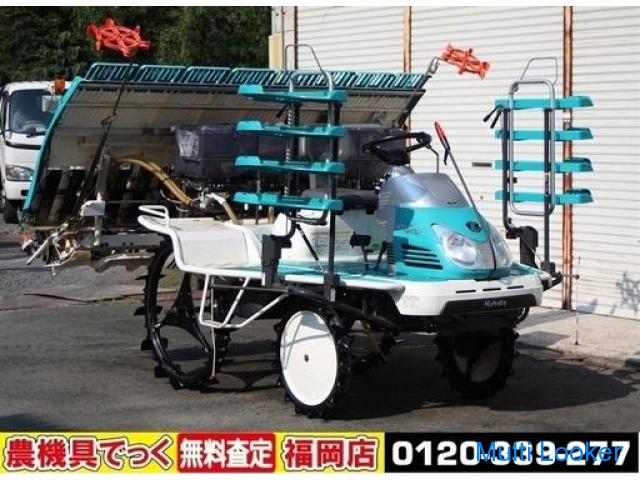 Kubota rice transplanter Wellstar Pro 8 Article Plantation SPU850 17 hp Power Steering Automatic ...