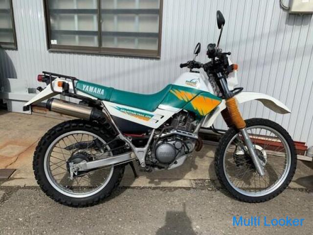 YAMAHA SEROW 225 white / green Yokosuka - multilooker