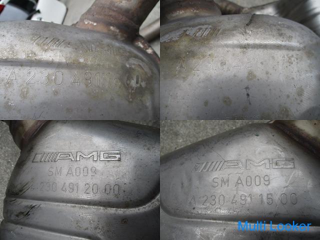 2003 Mercedes R230 SL500 AMG Rear muffler Kanda - multilooker