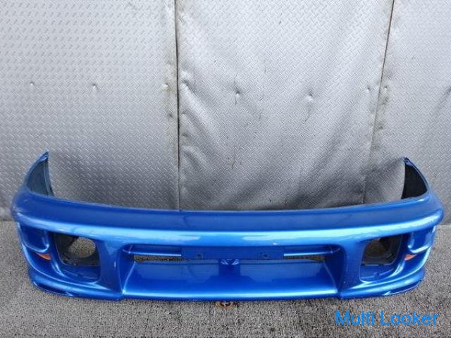 Subaru genuine GC8 Impreza WRX RA front bumper blue normal Ichikawa ...