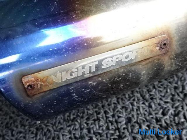 KNIGHT SPORTS FD3S RX-7 RX7 13B-REW Semi Titanium Muffler KS-004 Rare ...