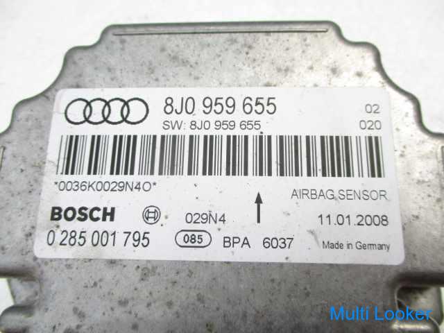 2008 Audi TT 8J BUBF Airbag Computer Kanda - multilooker