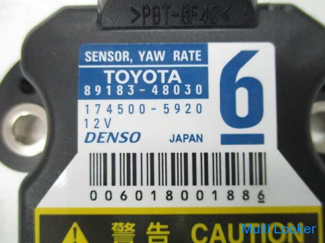 2010 Toyota Prius ZVW30 Yaw rate sensor 89183-48030 Kanda - multilooker