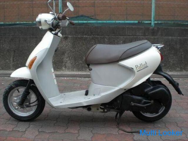 Suzuki Lets 4 Pallet Fit Pearl White Battery / Front tires and other ...
