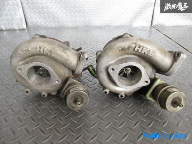 HKS GARRETT GT2510 BNR32 BCNR33 Skyline GT-R GTR RB26DETT Turbine turbocharger 2 set GT2510-63T ...