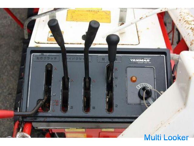 Yanmar Self-propelled threshing machine Harvester PKA6D Diesel PKG7 Cell start [Agricultural ...