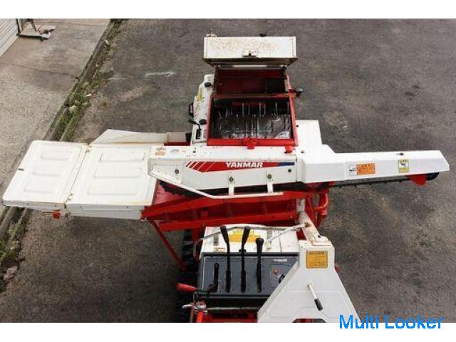 Yanmar Self-propelled threshing machine Harvester PKA6D Diesel PKG7 Cell start [Agricultural ...