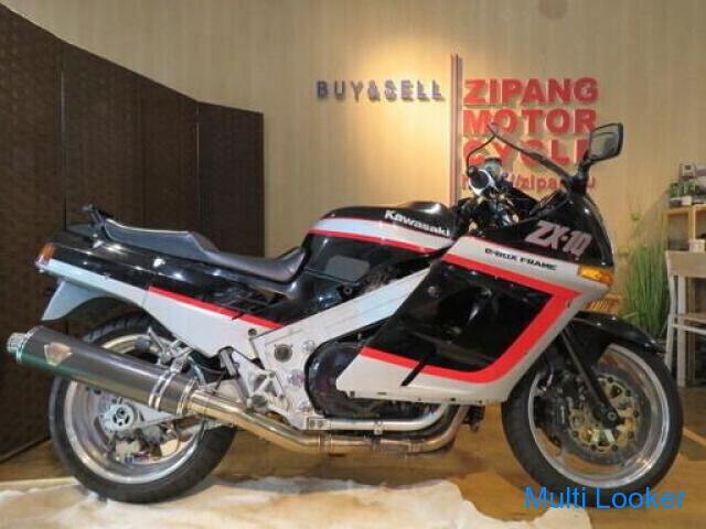 1988 KAWASAKI ZX-10 ZXT00B Black 1000cc 37.231 km. Sapporo - multilooker