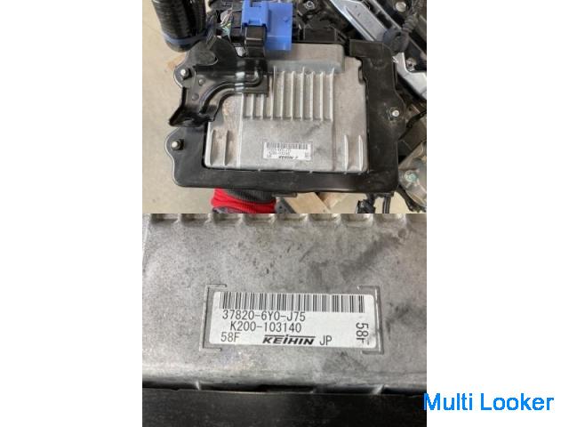 2020 GR6 Honda Fit e: HEV genuine LEB engine ECU with harness 6AA-GR6 ...