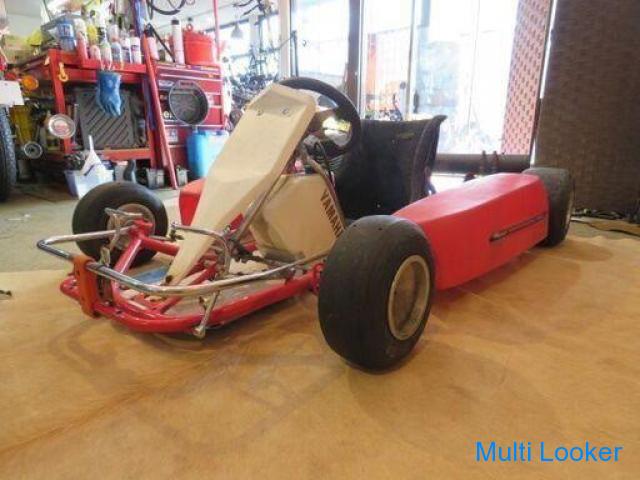 YAMAHA KT100 7YA Children's Racing Kart White 100cc Sapporo - multilooker