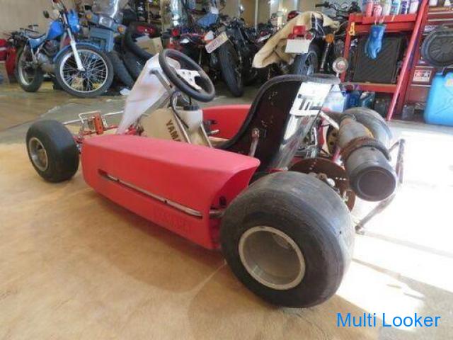 YAMAHA KT100 7YA Children's Racing Kart White 100cc Sapporo - multilooker