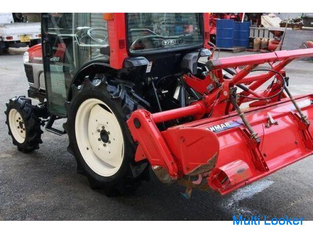 Yanmar Tractor EF 226 26hp Cabin Air Conditioner Power Steering ...