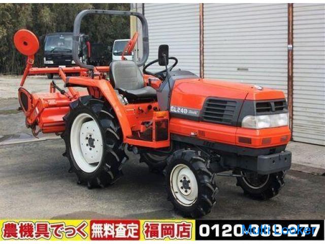 Kubota Tractor GL240 24HP Power Steering 4WD Automatic Horizontal Double Speed Reverse Auto ...