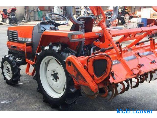 Kubota Tractor GL240 24HP Power Steering 4WD Automatic Horizontal Double Speed Reverse Auto ...