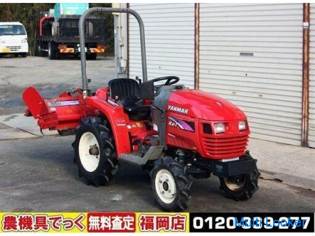 Yanmar Tractor Ke-1 12.5 horsepower 4WD Continuously variable ...