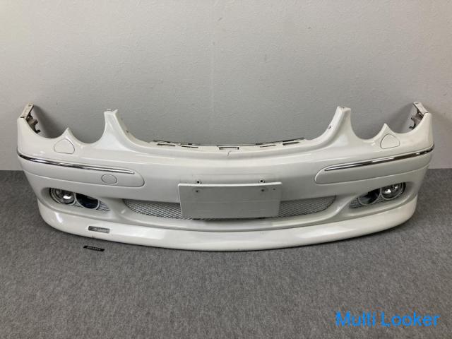 本物 W209 メルセデスベンツ CLK320 209365 左H BRABUS ブラバス フロントバンパー フォグ付き Tōmi ...