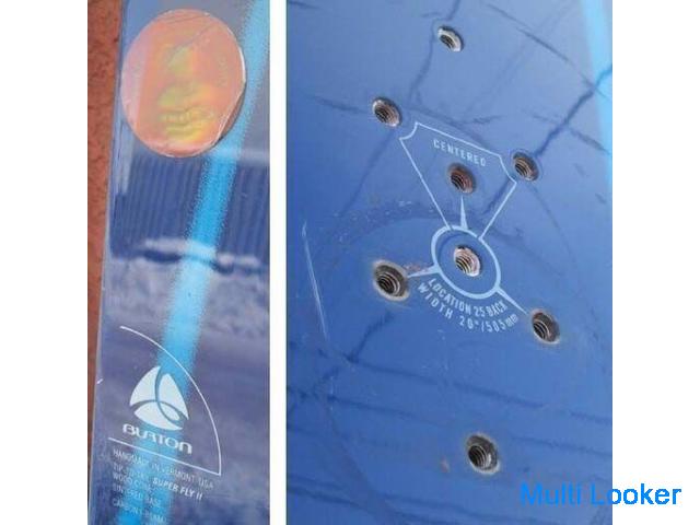 161 cm Snowboard board only Burton Super Model 2000 Cumber Directional ...