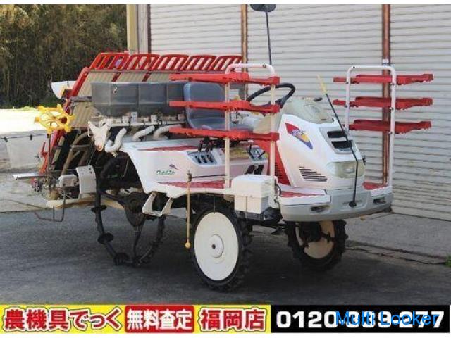 Yanmar rice transplanter 5-row planting VP5 with fertilizer GS1A ...